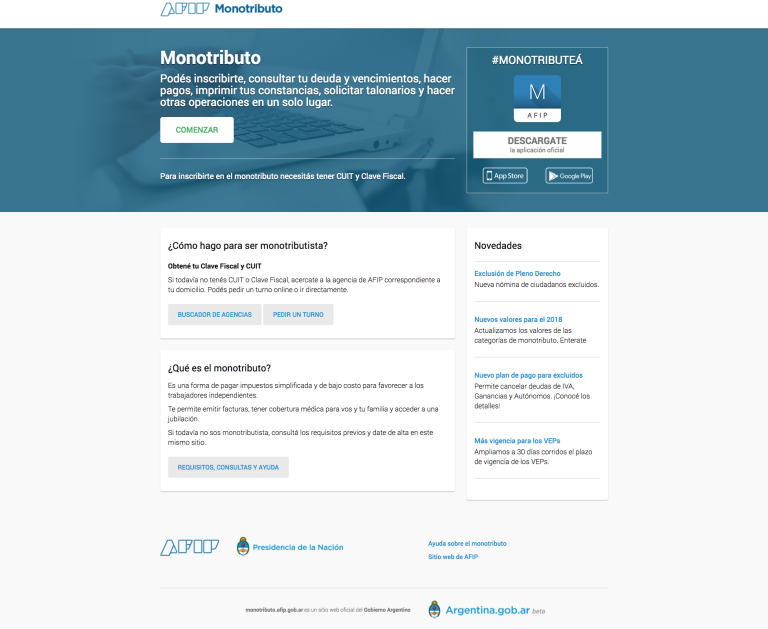 Cuál es la página web oficial para hacer trámites en Argentina ...